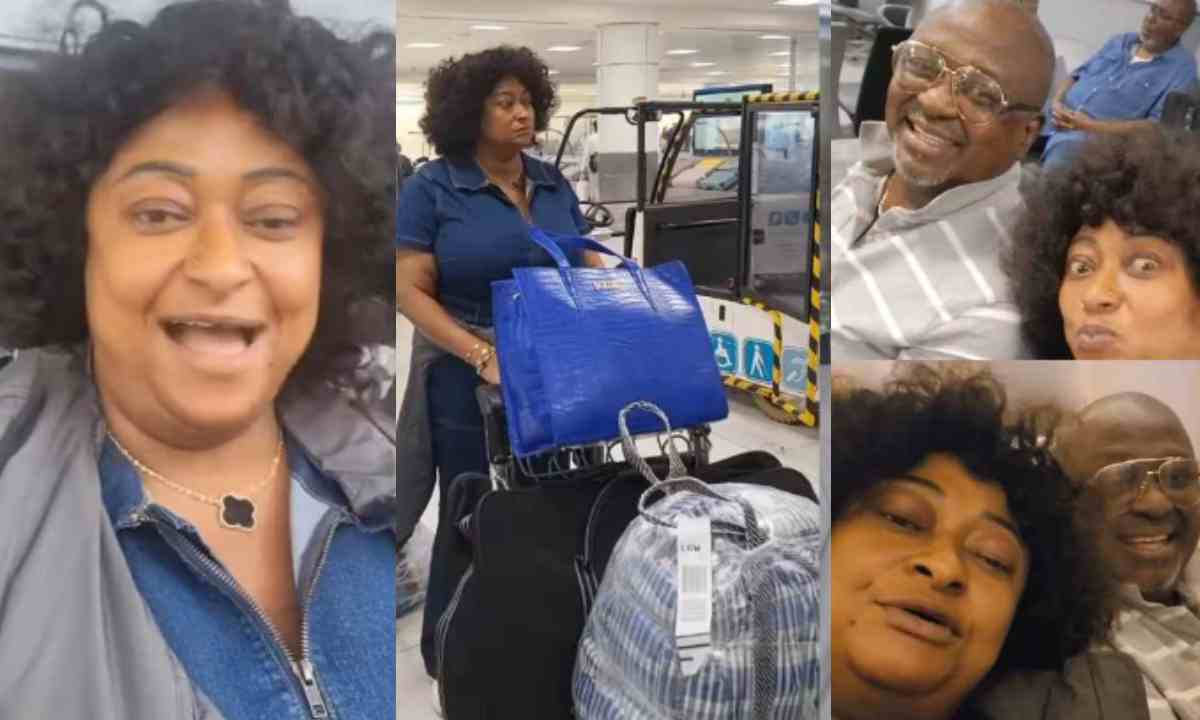 "Ipade Wa Bi Oyin o"- Veteran actress Ronke Oshodi Oke beams with joy ...